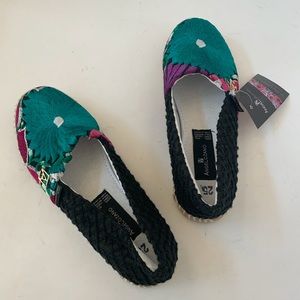 Angel Lozano | Shoes | Angel Lozano Embroidered Slipon Shoes Sz 8 Nwt ...